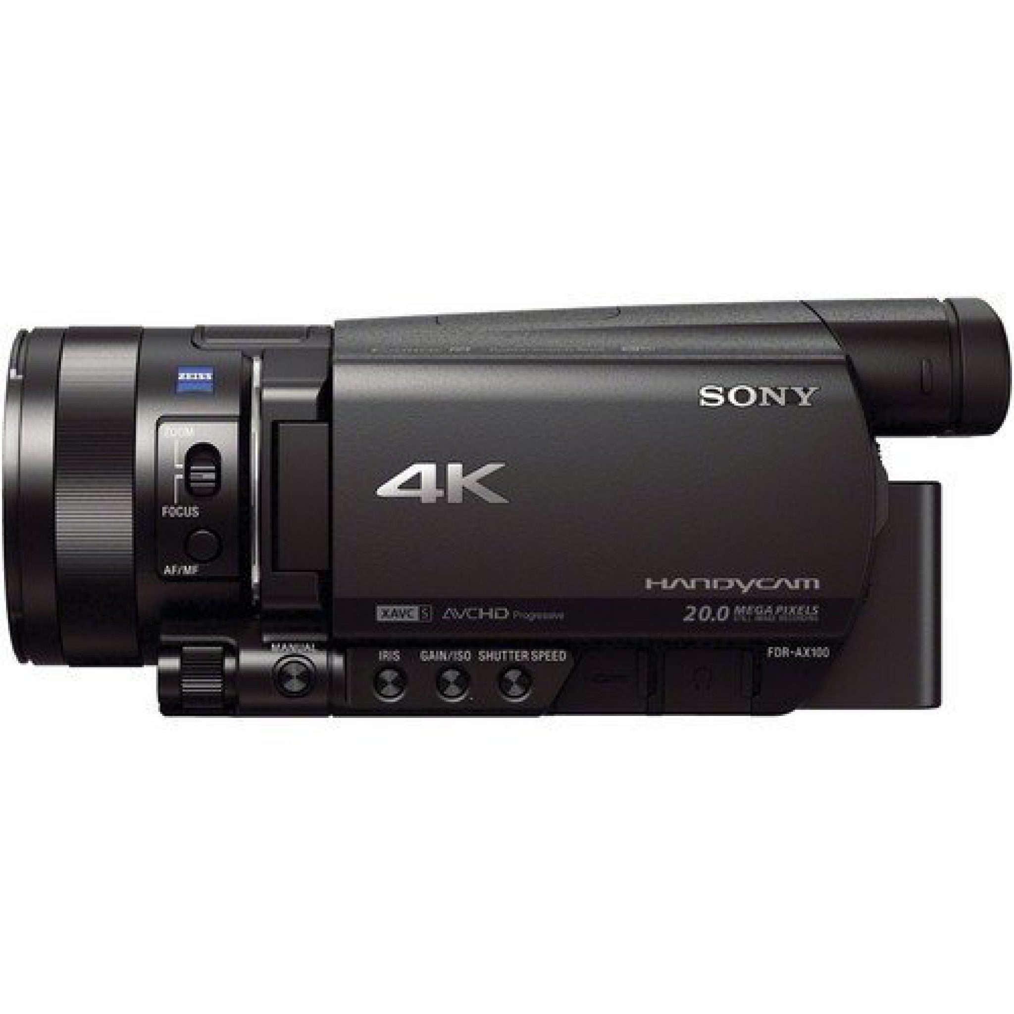 دوربین هندی کم سونی Fdr Ax100 4k Ultra Hd